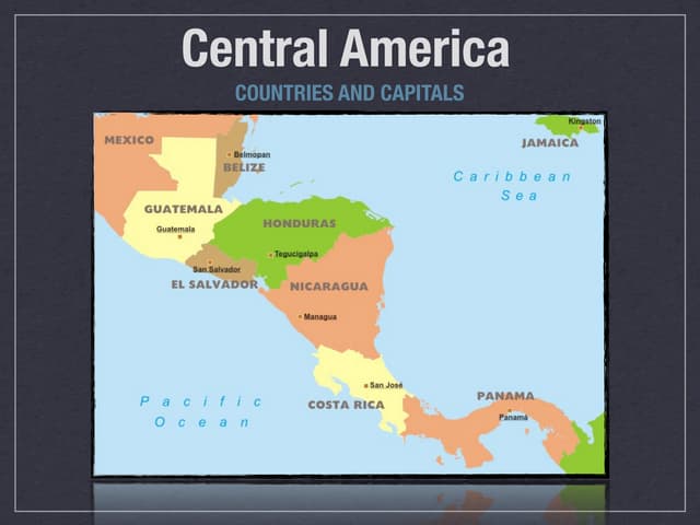 Central america geography | PPT