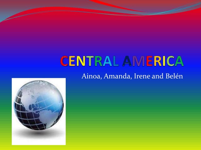 Central america geography | PPT