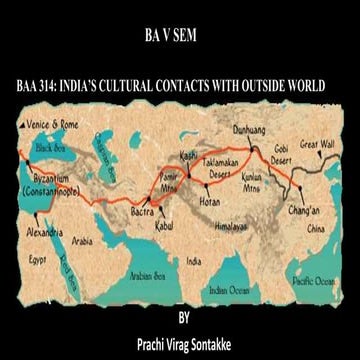 Trade routes in ancient india | PDF