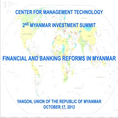 Financial & Banking Reforms in Myanmar | PDF
