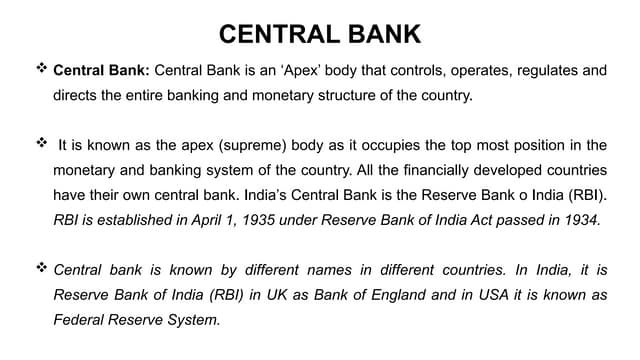 Money and Banking Class 12 | PPTX