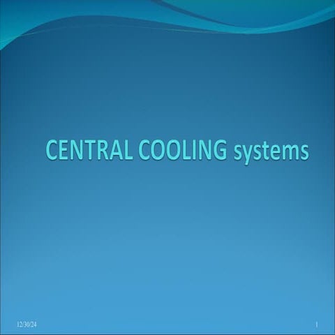 Central Cooling System (HT & LT).pptx