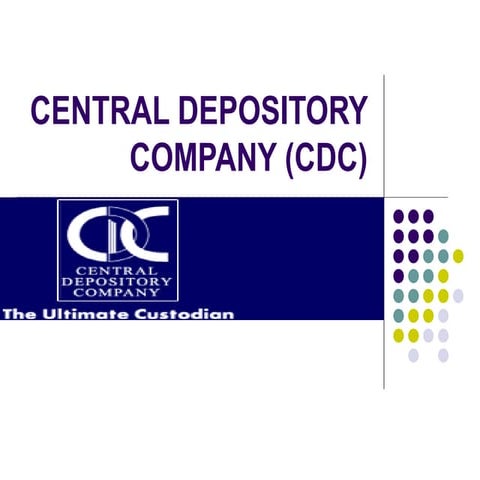 Central depository company (cdc) | PPT
