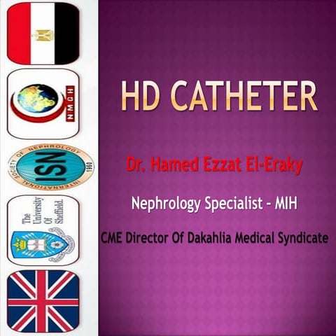 PPT - central line(Central Venous Catheters) | PPTX