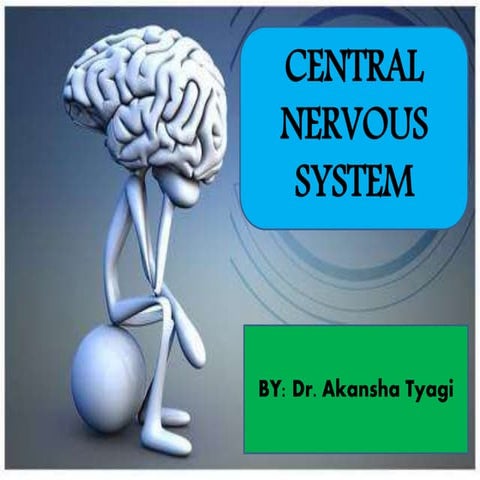 Central nervous system | PPTX
