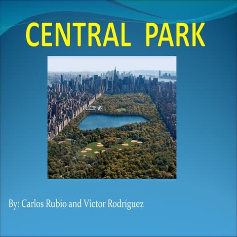 Central park1 | PPT