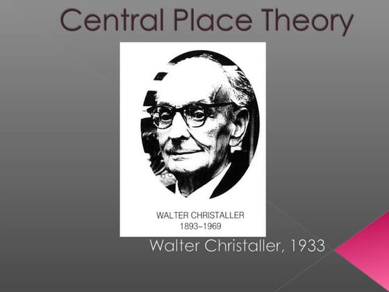 Central place theory of august losch | PPTX | Business | Business and ...
