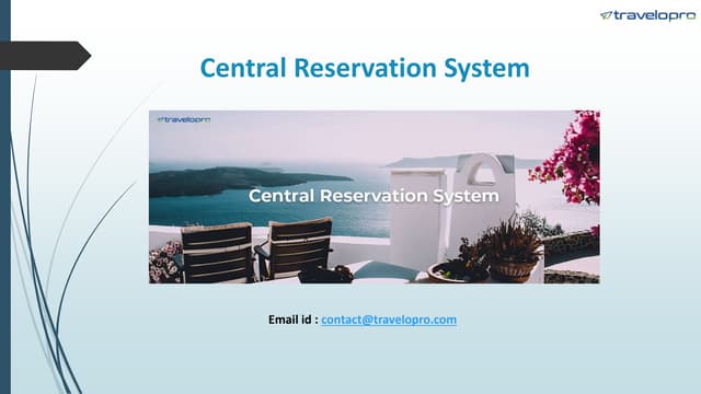 Central Reservation System | PPTX | Operating Systems | Computer ...