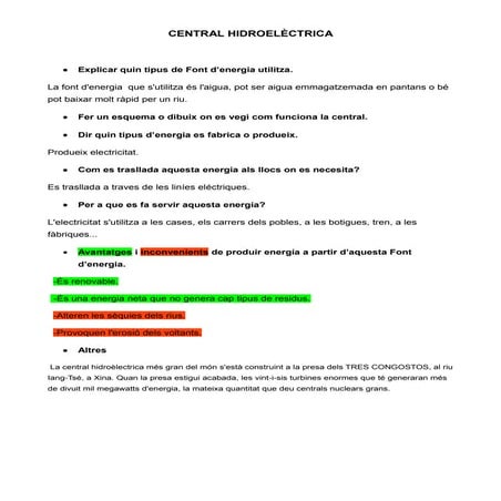 Centrals elèctriques | PDF