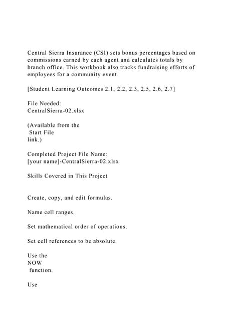 Exp22_Excel_Ch04_Cumulative - Insurance Claims 1.2_Instructions..docx