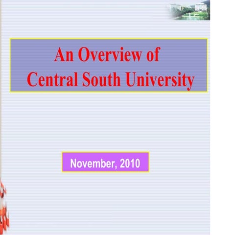 Central south university | PPT