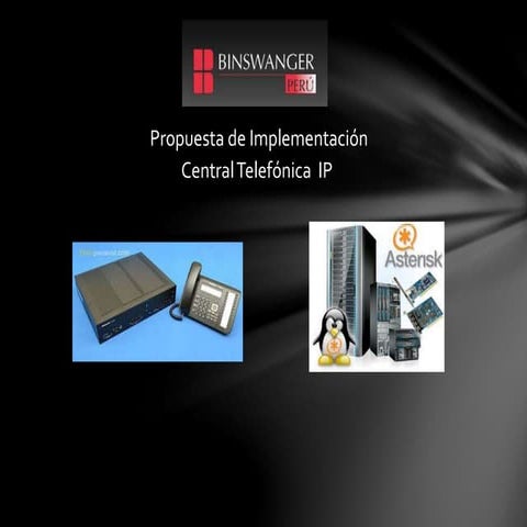 Central telefonica | PPTX