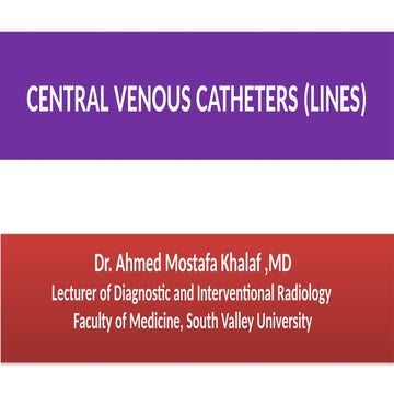 central venous lines and catheters .pptx