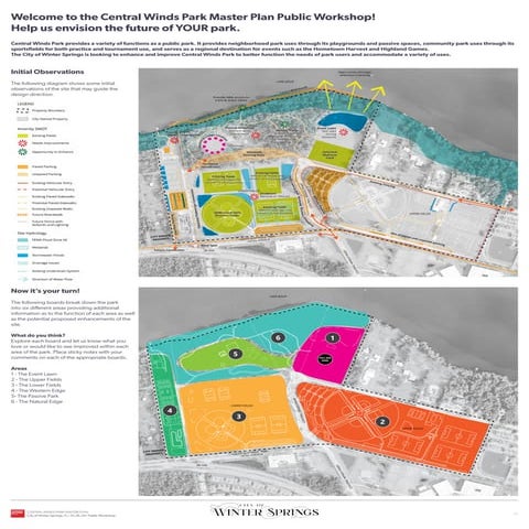 Central Winds Park Master Plan Public Workshop | PDF