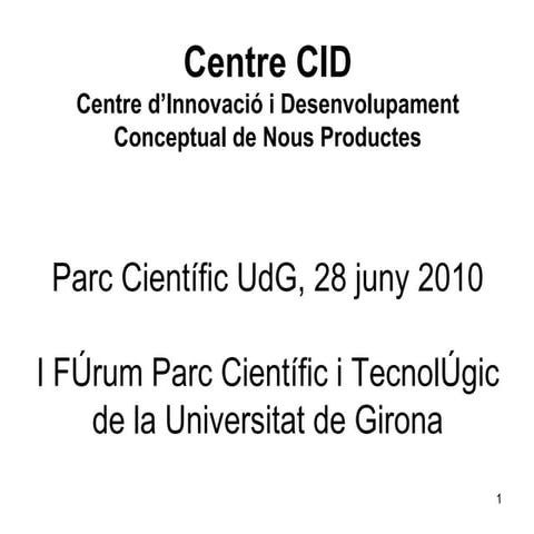 Centre cid | PPT