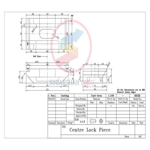 CENTRE LOCK PIECE | PPT