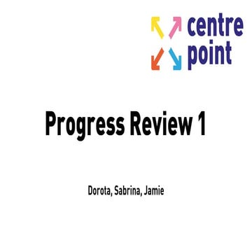 Centre Point Progress Review 1- Presentation Slides | PPT