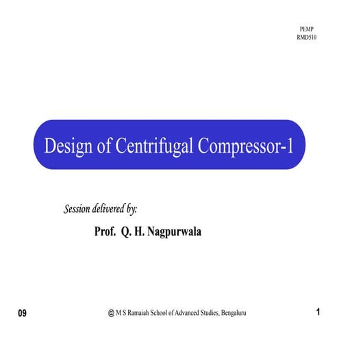 centrifugal-Compressor-stage-design for impeller, diffuser and volute | PDF