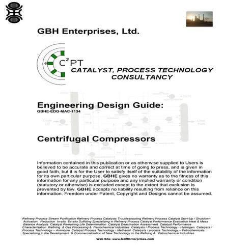 CENTRIFUGAL COMPRESSOR SETTLE OUT CONDITIONS TUTORIAL | PDF