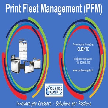 Centro Computer - Print Fleet Management | PPT