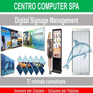Centro Computer - Digital Signage | PDF
