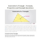 Centroid of a Triangle Formula Properties and Example Questions.pdf
