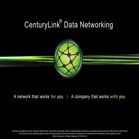 CenturyLink Network | PPT