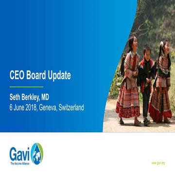CEO Board update June 2018 | PPT