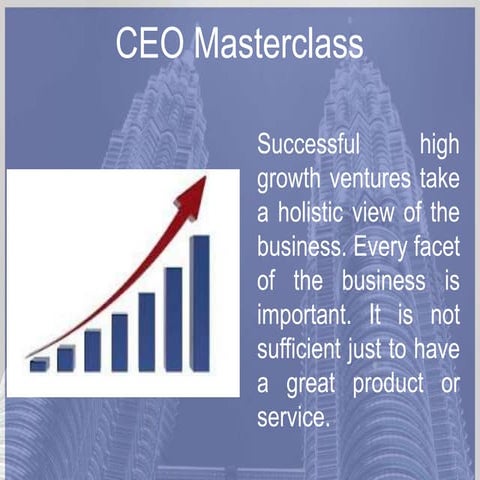 CEO Masterclass - Double Your Business Growth | VentureEDGE | PPTX