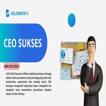 Bagaimana menjadi CEO Sukses di dunia kerja | PPTX