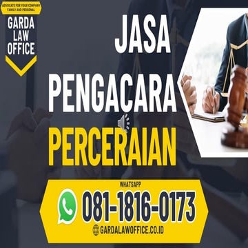 CEPAT! (WA) 081-1816-0173 GARDA LAW OFFICE Biaya Bayar Pengacara Perceraian di Senen Jakarta ...