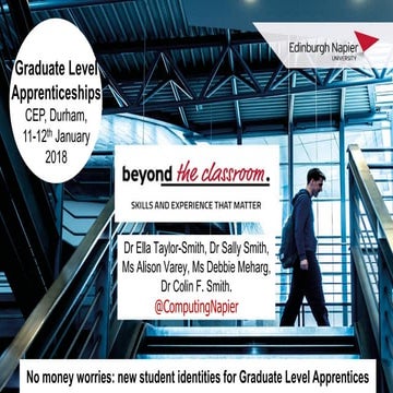 No money worries: new student identities for Graduate Apprentices | PPT ...