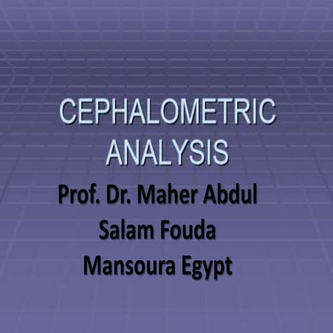 Cephalometric | PPT