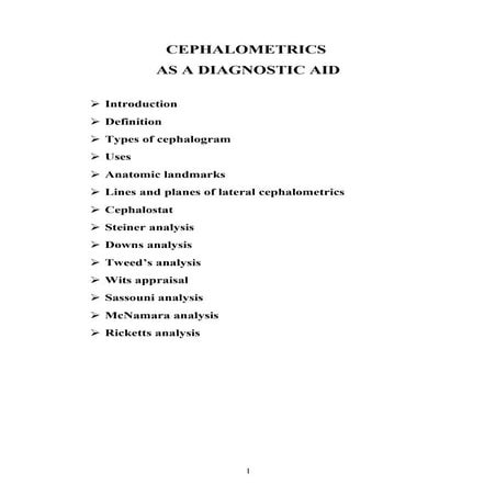 Cephalometrics ( landmarks,Lines and Planes ) | PPTX