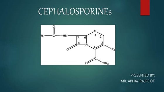 Cephalosporin | PPT