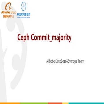 Ceph majority commit | PPT