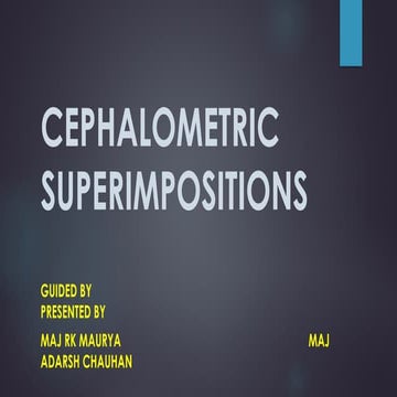 ORTHODONTICS SUPERIMPOSITION_TECHNIQUES.ppt