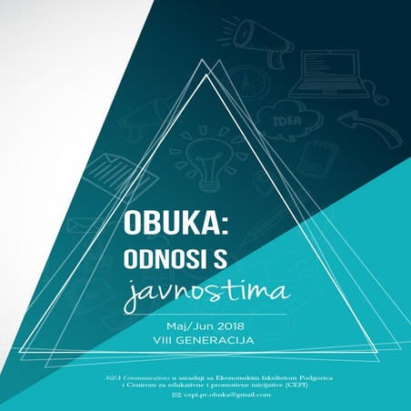 Obuka za odnose s javnostima, CepiPR, VIII generacija | PDF