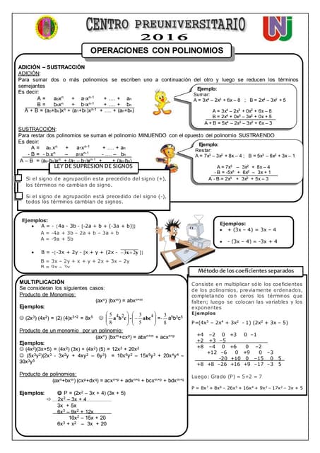 Productos notables | PPT