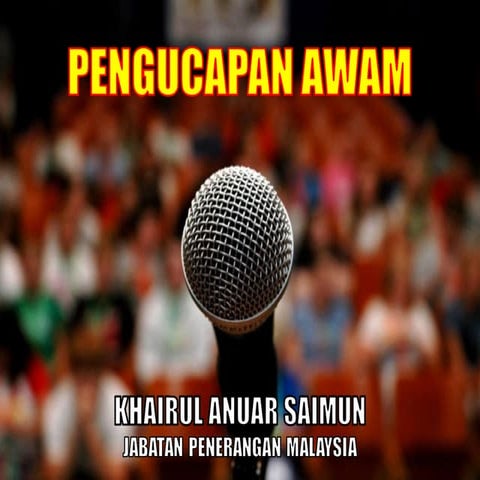 Ceramah Pengucapan Awam | PPT