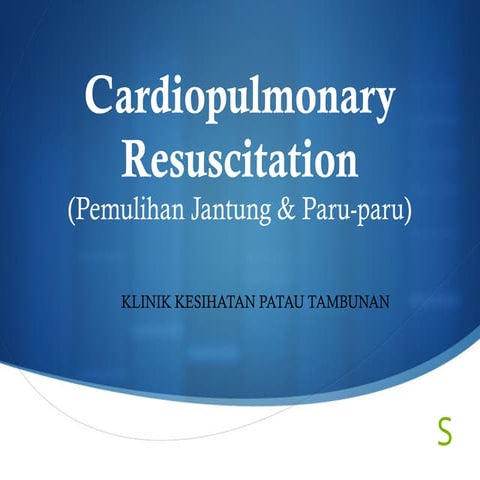 CARDIPULMONARY RESUSITATION Lay Person.pptx