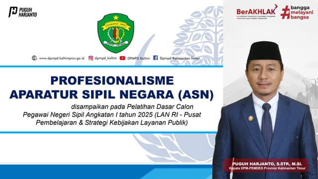Profesionalisme ASN | PDF