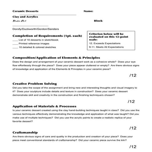 Giacometti worksheet | DOCX