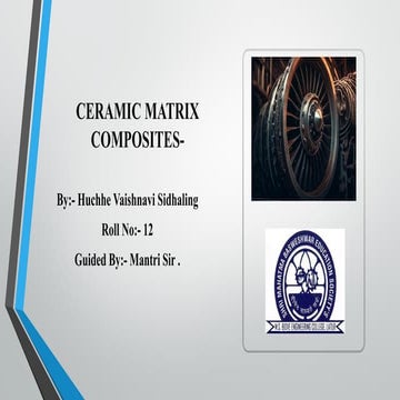 ceramic matrix composite ppt .short type | PPT