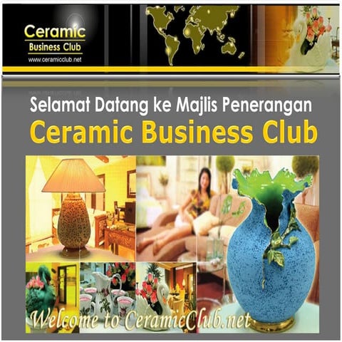 Ceramic Club Presentation | PPT