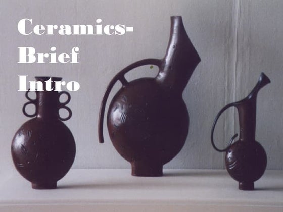 Ceramics vocabulary | PDF