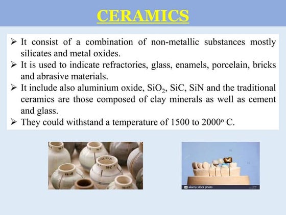 Degradation of ceramics | PPTX | Chemistry | Science