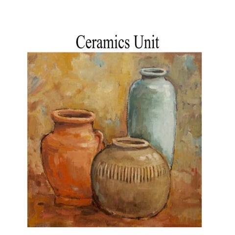 Ceramics unit | PPT