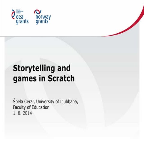 Digital Storytelling With Scratch-DIVERSE PROJECT | PDF