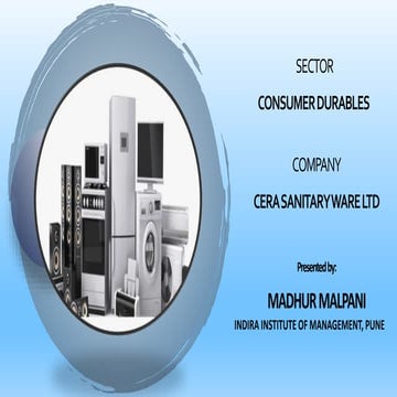 Consumer Durables Sector & Cera Sanitaryware Ltd 2023.pptx